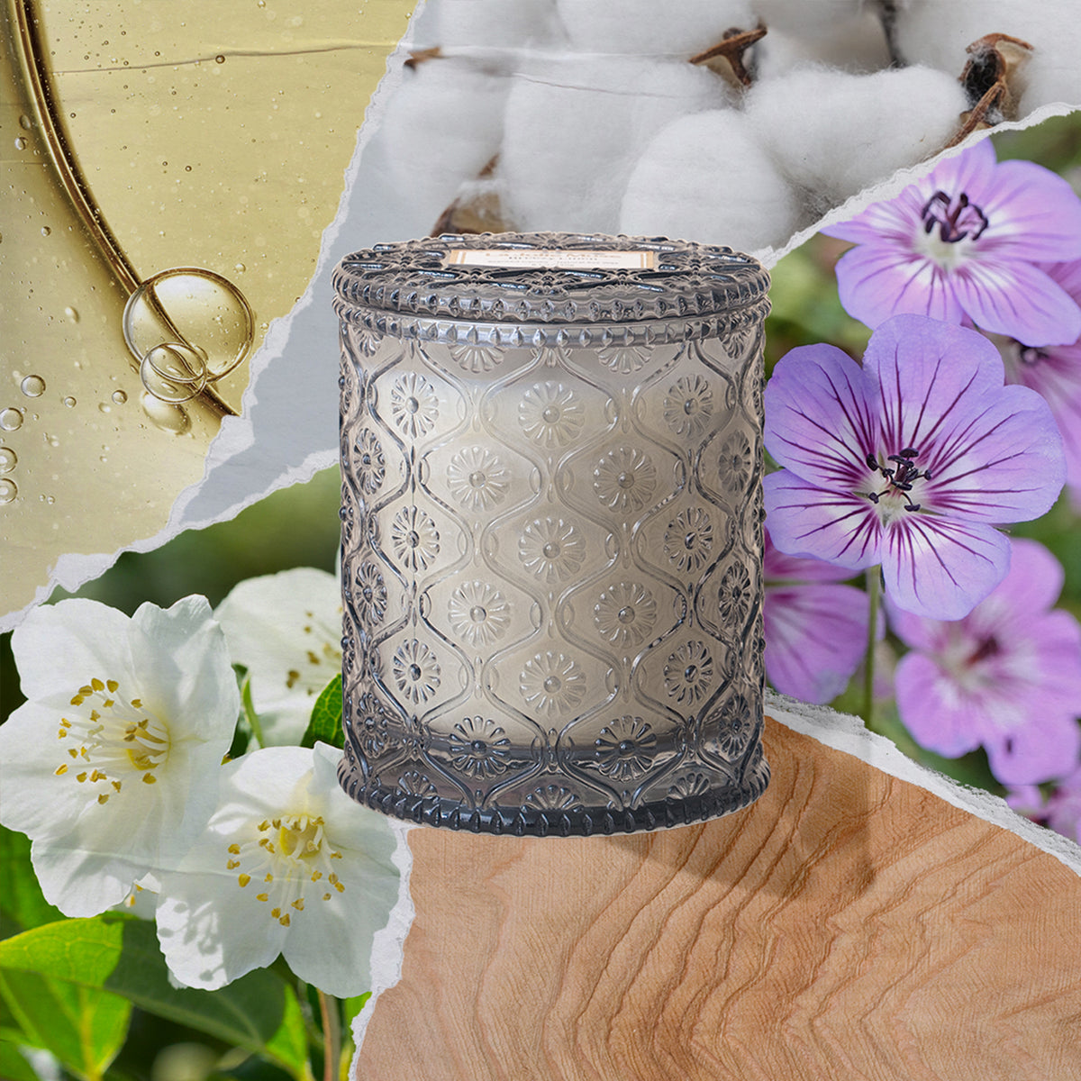 Maelyn - Linen Cotton Oasis 6oz Candle – LA JOLIE MUSE