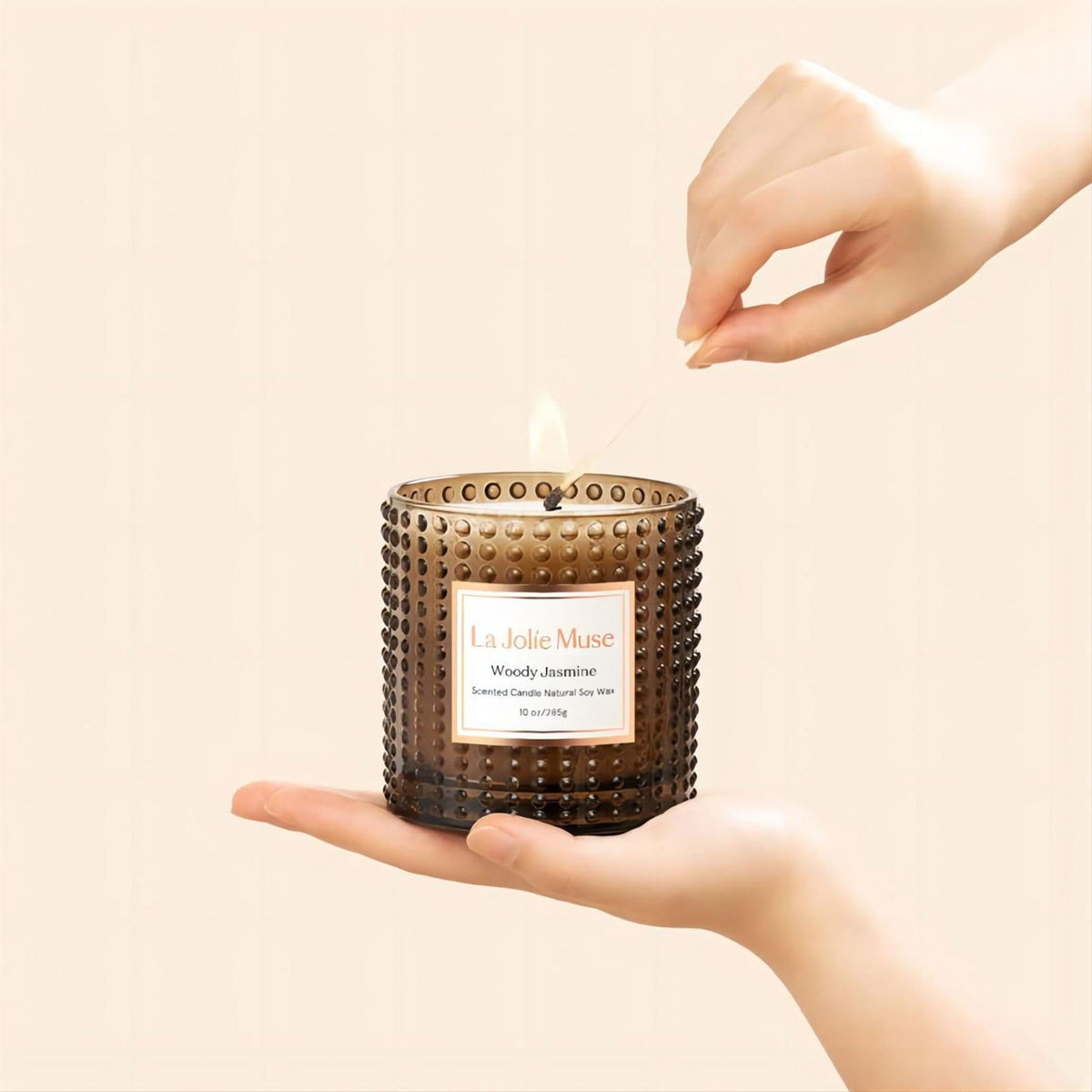 Marvella - Woody Jasmine 10oz Candle – LA JOLIE MUSE