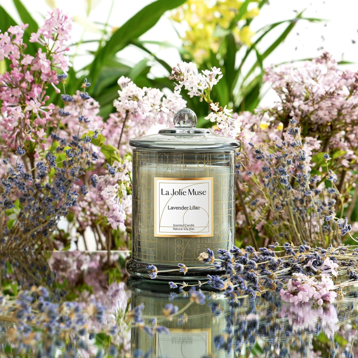 Roesia - Lavender Lilac 9.9oz Candle – LA JOLIE MUSE